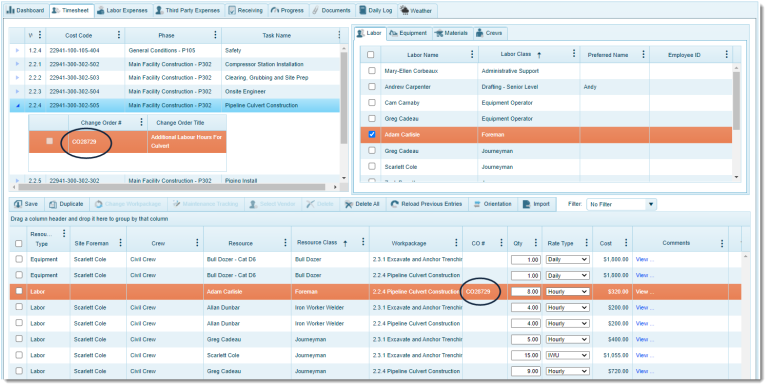 Construction Change Order Software | 4castplus