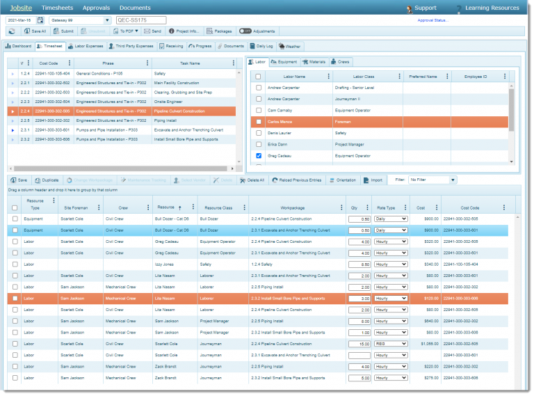 Cost Tracking Software | Expense Tracking | 4castplus